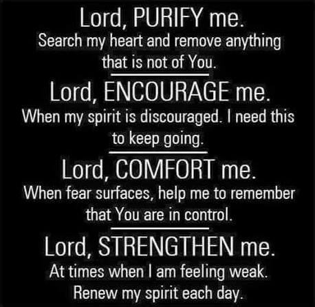 Lord Purify Me | FOR THE LOVE OF GOD