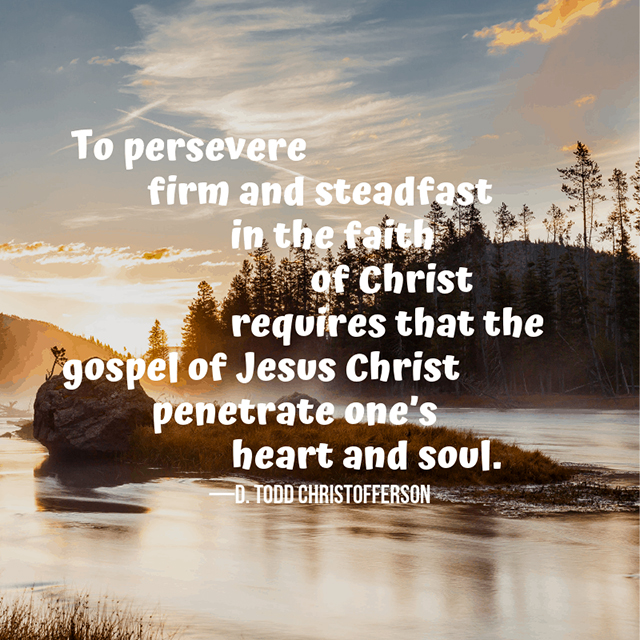 Persevere In The Lord | FOR THE LOVE OF GOD