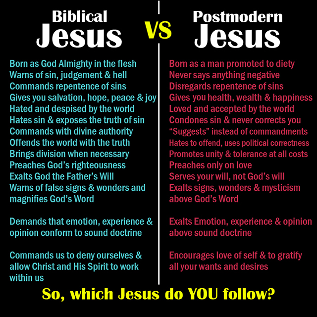 Biblical Jesus Vs | FOR THE LOVE OF GOD