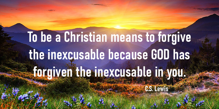 Christian Means Forgiveness | FOR THE LOVE OF GOD
