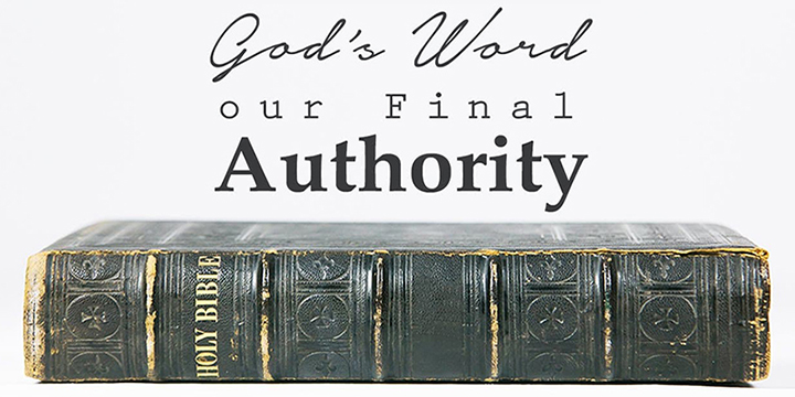 The Final Authority | FOR THE LOVE OF GOD