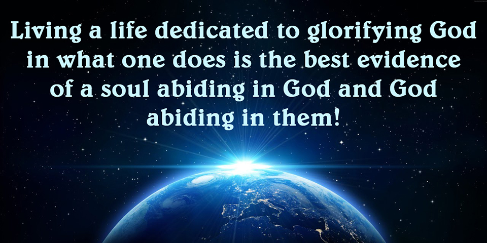 Dedicated To Glorifying God! | FOR THE LOVE OF GOD