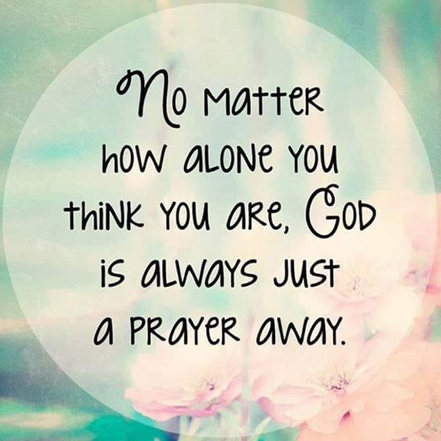 Just a Prayer Away . . . | FOR THE LOVE OF GOD